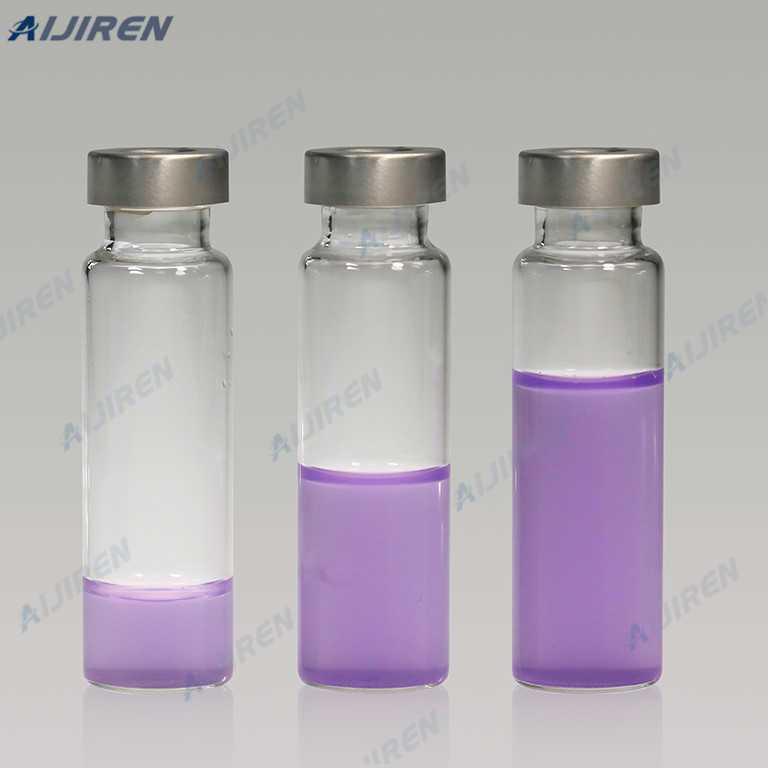 flat bottom gas chromatography vials with PTFE septa-Headspace Vials ...